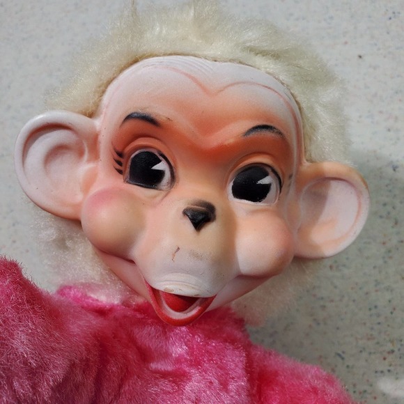 Toys | Vintage Rubber Face Monkey Plush | Poshmark